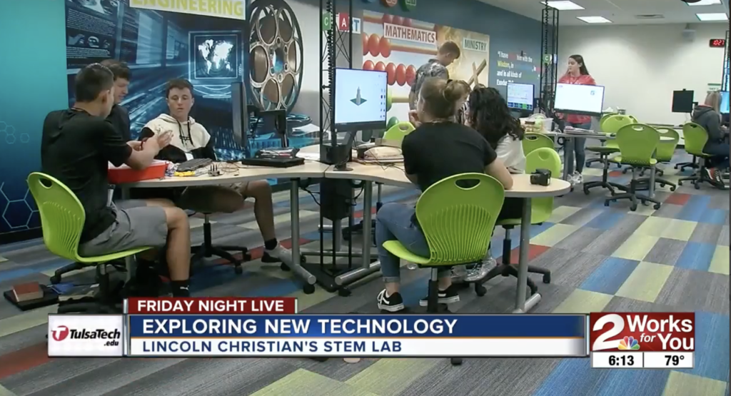 Exploring New Technology at Lincoln Christian’s STEAM SmartLab in Tulsa ...
