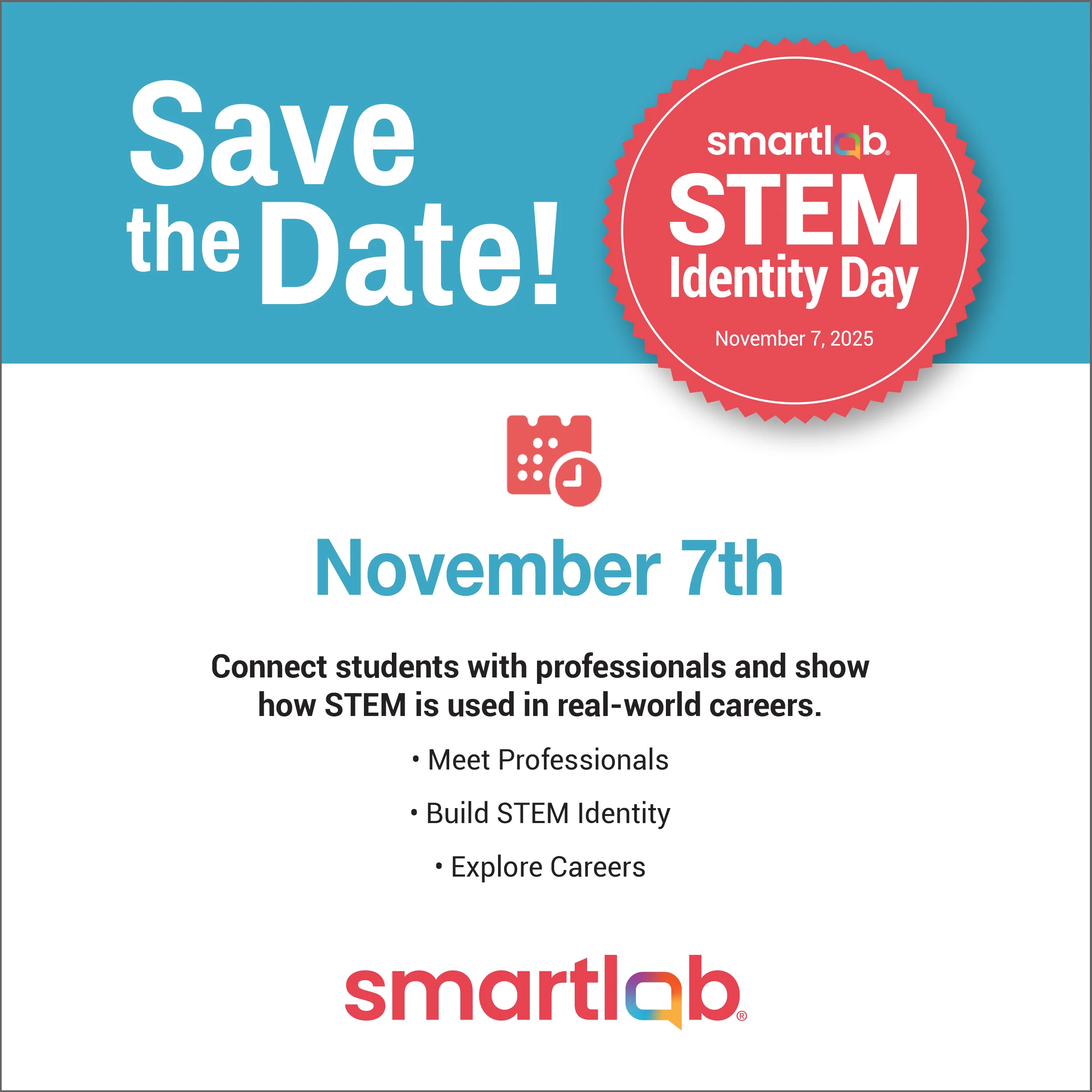SmartLab STEM Identity Day Resources | Planning, Promotion & Partner Guides